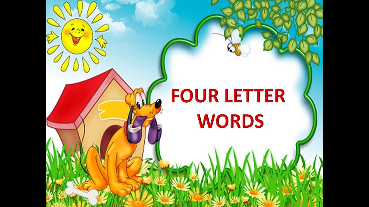 Four Letter Words For Kids YouTube four-letter-words-for-kids-youtube
