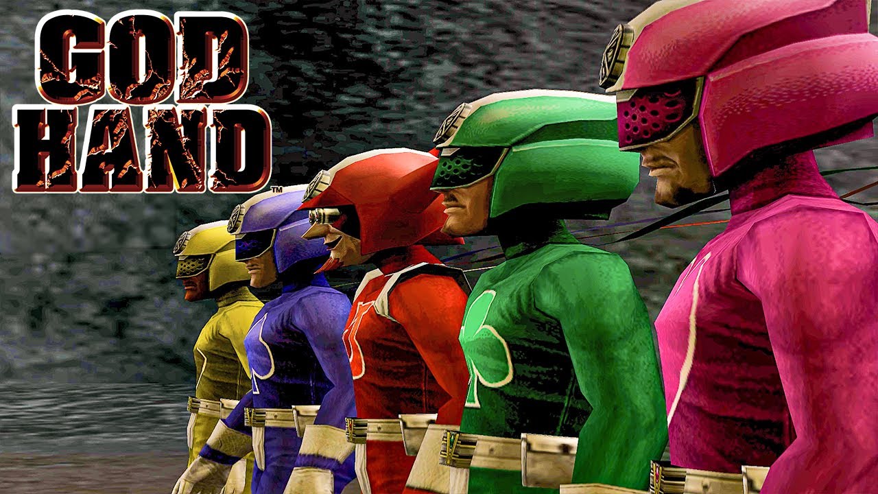 OS POWER RANGERS ANÕES - GOD HAND - YouTube