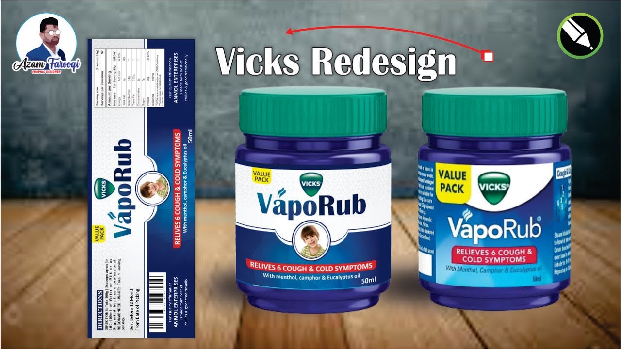 How to Create a Label Re-Design in Corel Draw x7 x6 x8 in Hindi #azam ...