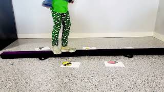 Balance Beam Visual Closure Activity - Pink Oatmeal Shop