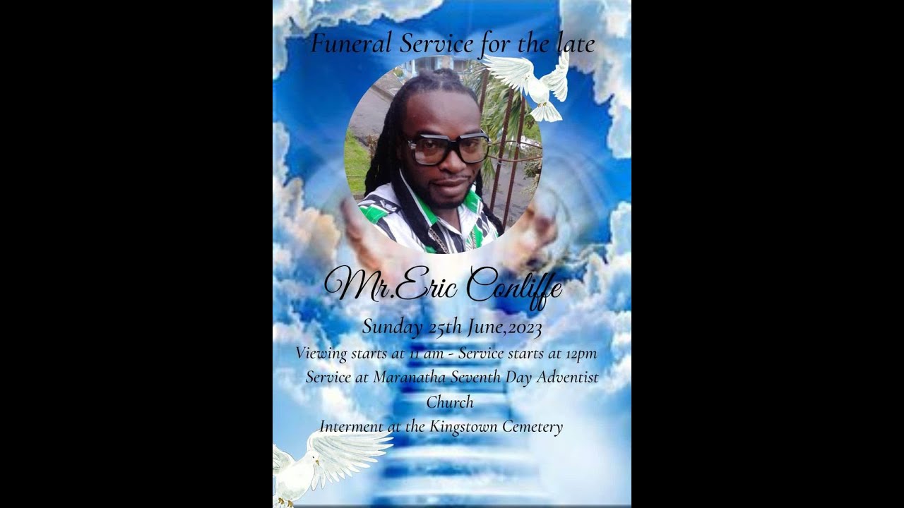 FUNERAL SERVICE OF THE LATE MR ERIC CONLIFFE - YouTube
