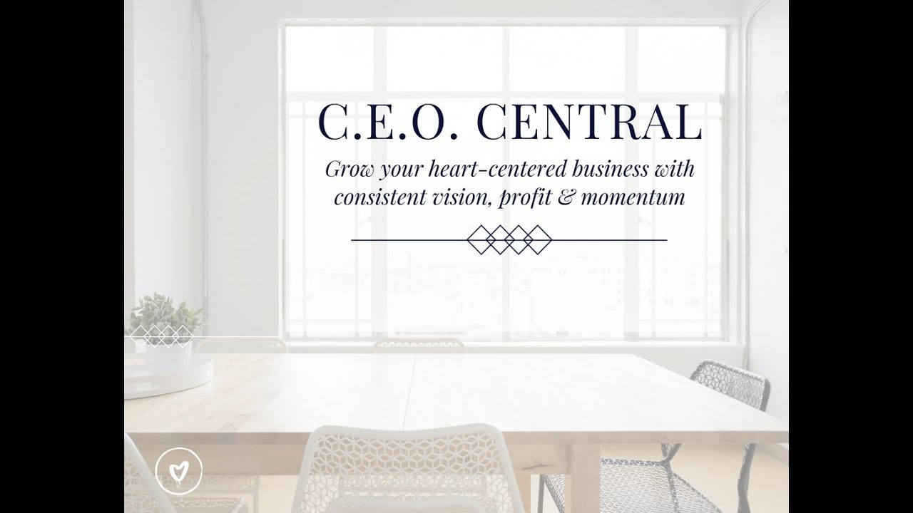 CEO Central: 20 Minutes to Clarity (CEO Reflection) - YouTube