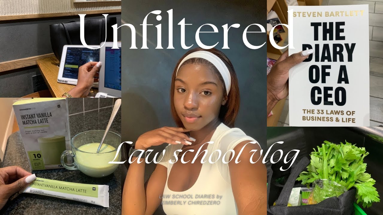 LAW SCHOOL DIARIES: Business | 8AM Lectures| Grocery Hauls| Scored ...