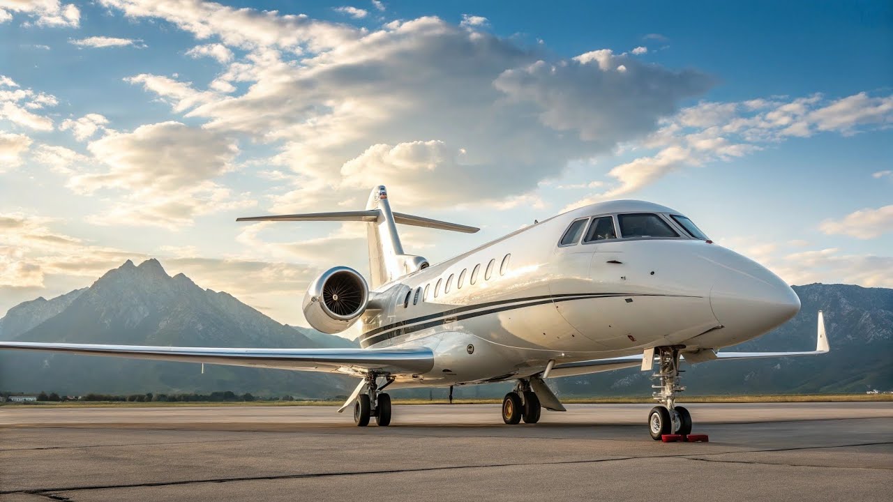 Inside the Dassault Falcon 900LX Private Jet tour - YouTube
