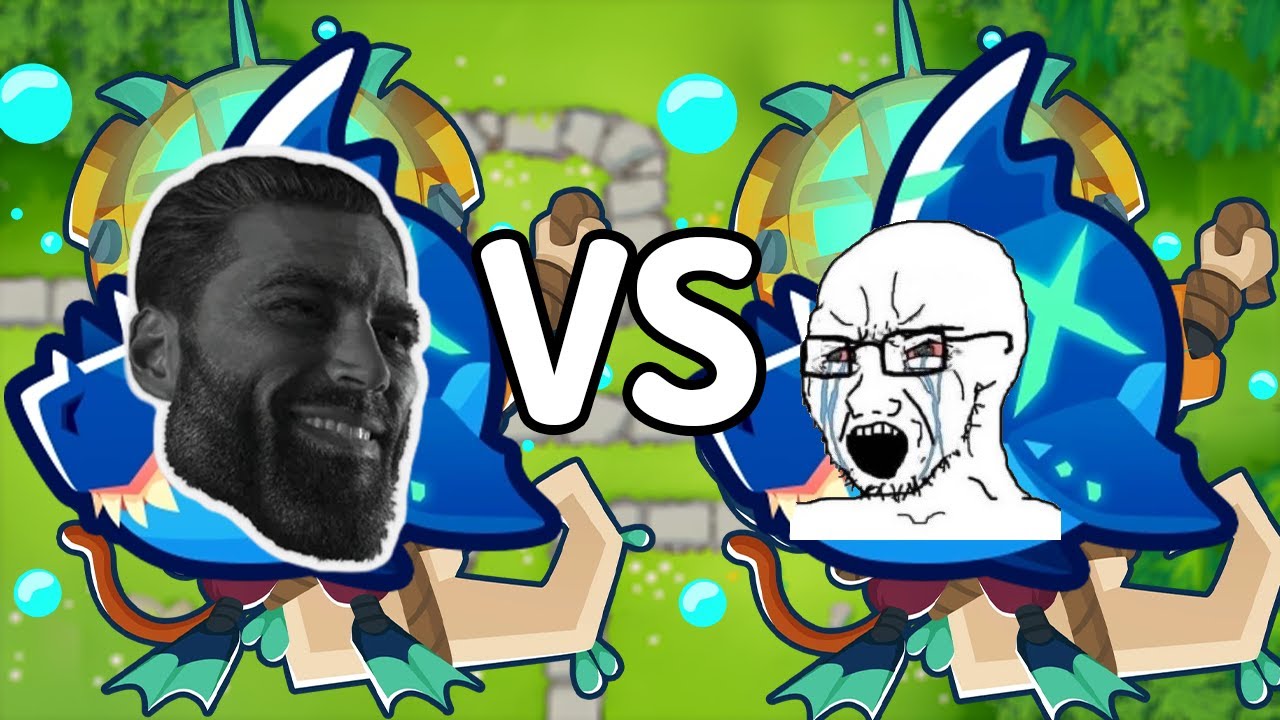 Chad Non Nerfed Megaladon VS. Weak Nerfed Megaladon (BEAST Handler ...