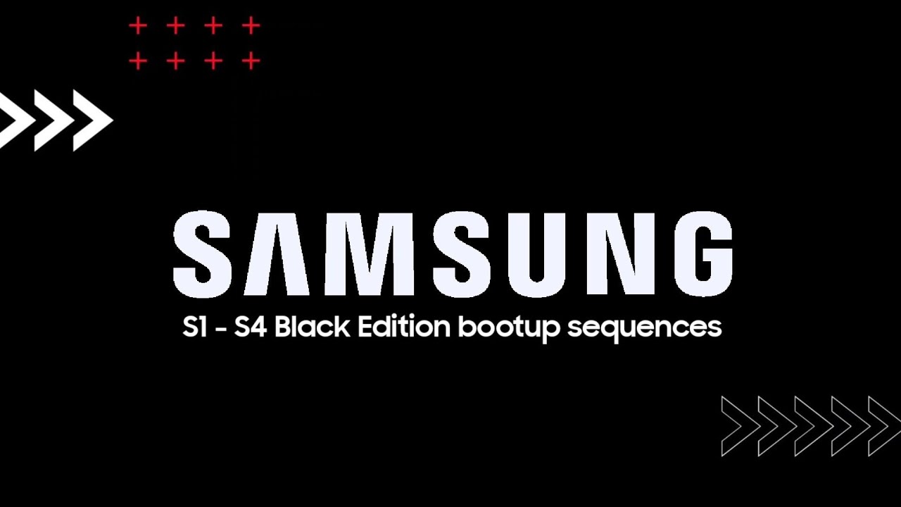 Samsung S1 - S4 Black Boot Up Animations - YouTube