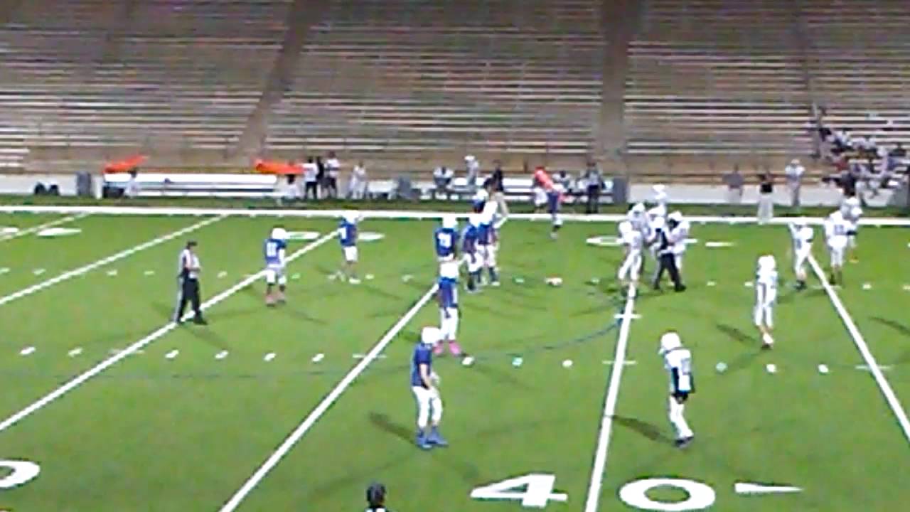 Michael Hierro QB #4 Lyles Lumberjacks - YouTube