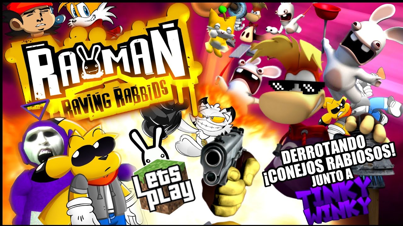 ¡VENIMOS A POR MAS ACCION! | •Let's Play RAYMAN RAVING RABBIDS // Junto ...