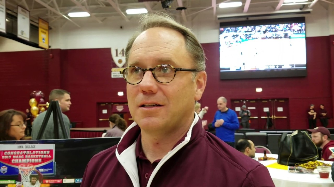 Iona Pres. Dr. Joseph Nyre on NCAA Selection - YouTube