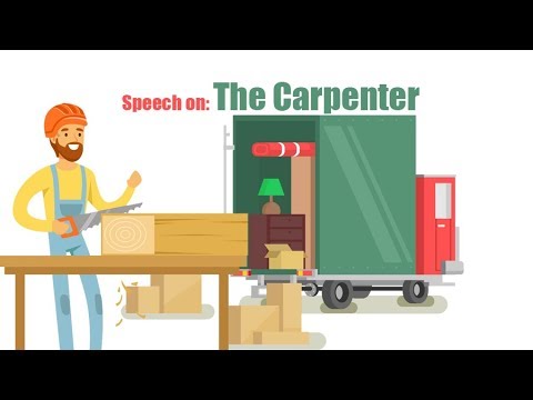 Essay on: The Carpenter Speech on: The Carpenter - YouTube