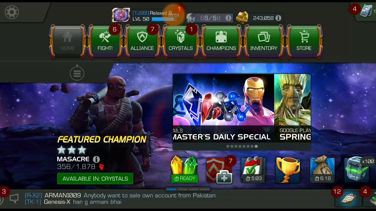 Summoner's journey compensation MCOC - YouTube