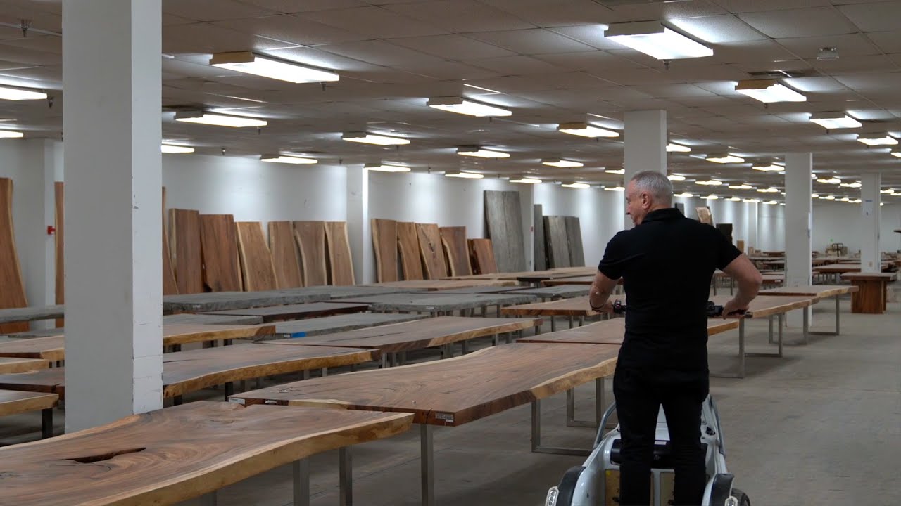 Phillips Collection Segway-Guided Warehouse Tour by Mark Phillips - YouTube