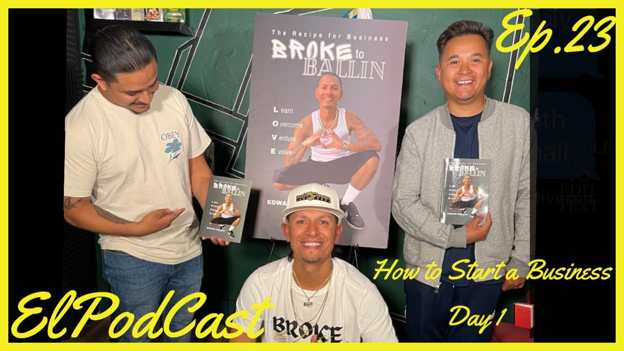“Broke to Ballin “ Book release podcast | Edward Simpson | - YouTube