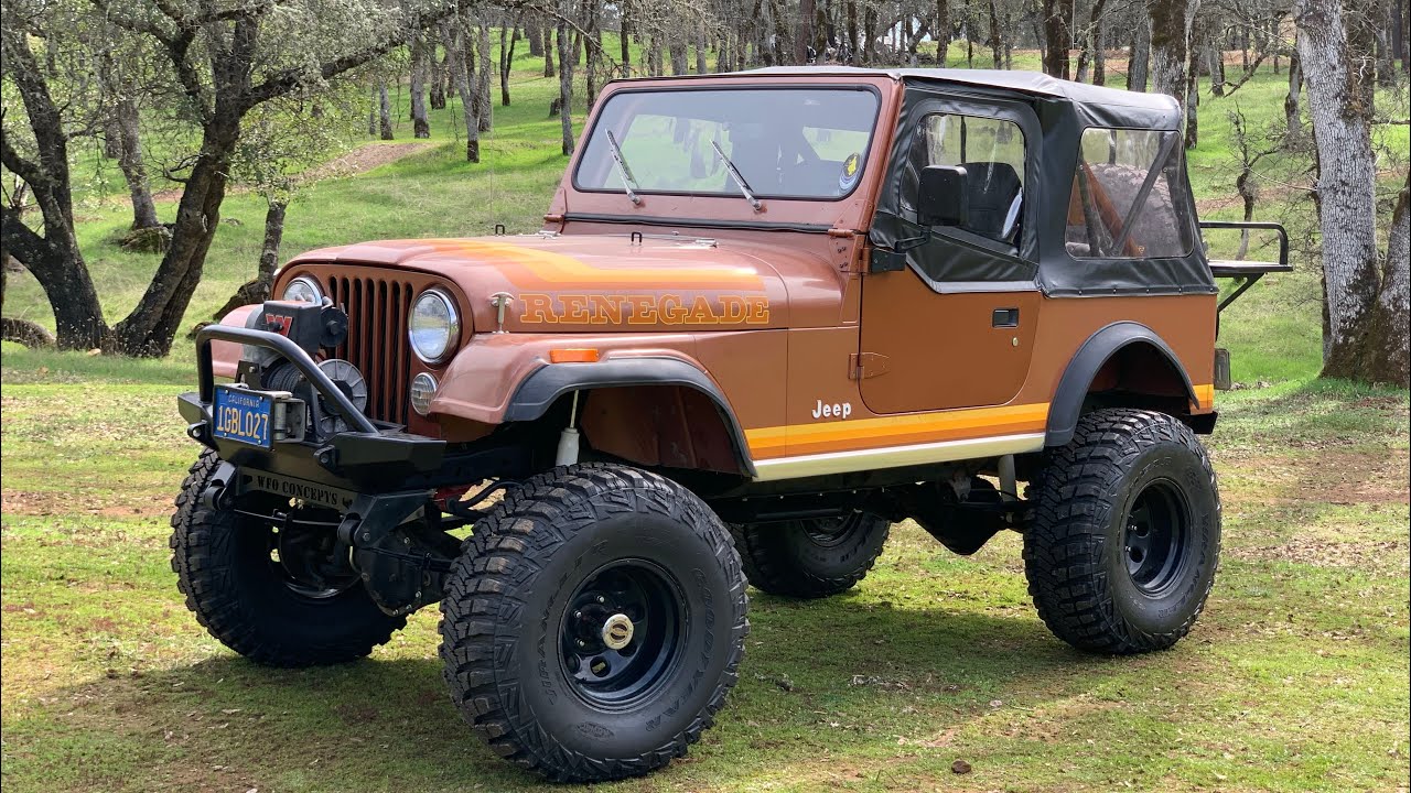 1981 1 Ton Jeep CJ-7 Renegade - YouTube