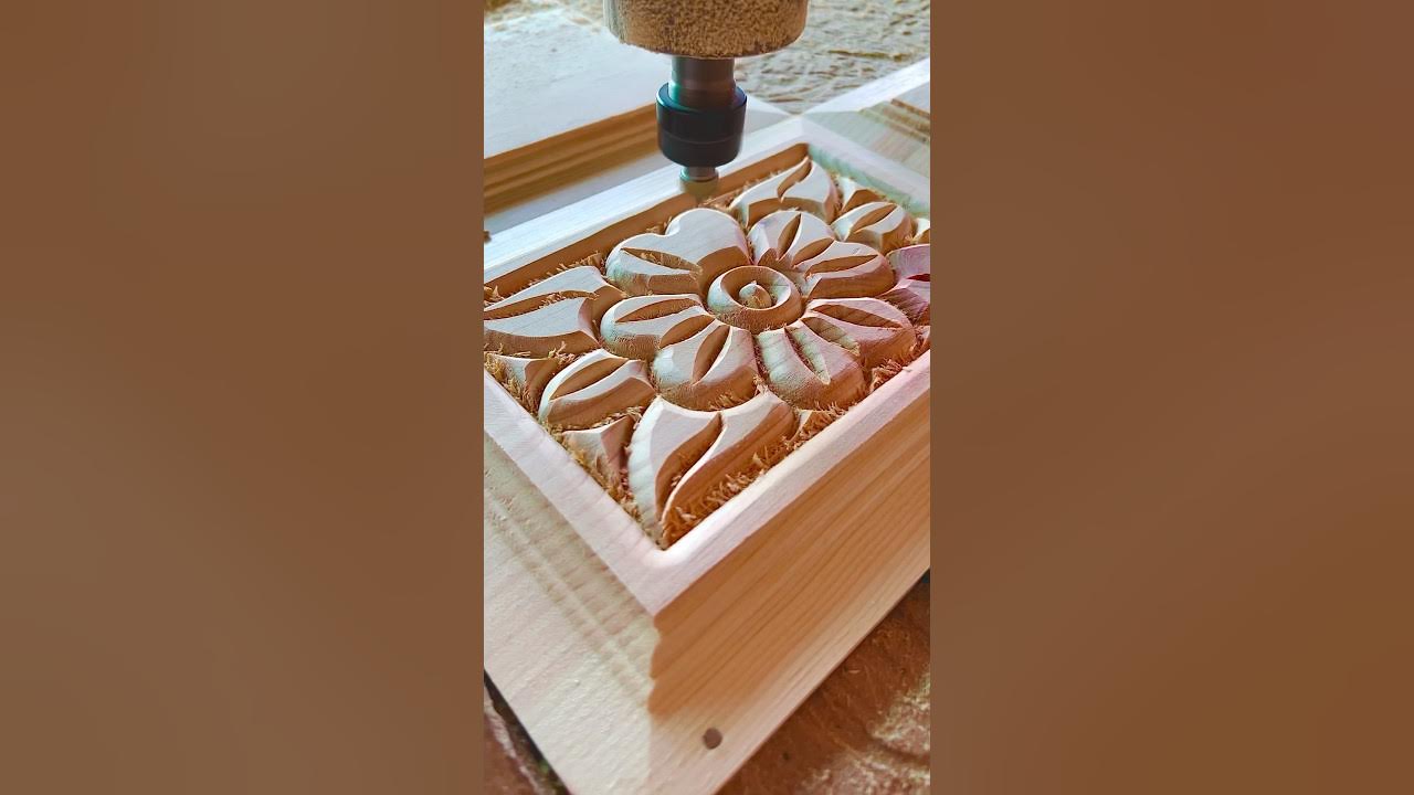 CNC Router’s 2.5D Magic – So Satisfying It Feels Unreal! 🔥🪵 - YouTube