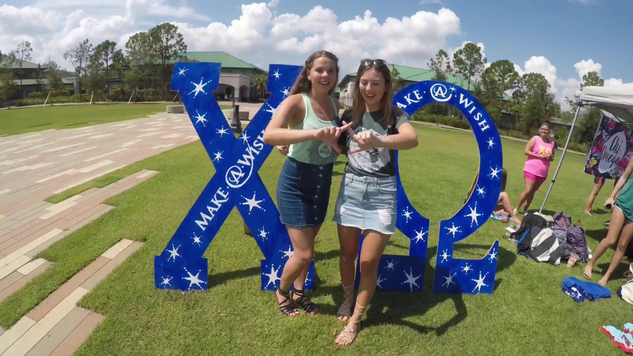 Wish Week 2017 | FGCU Chi Omega - YouTube