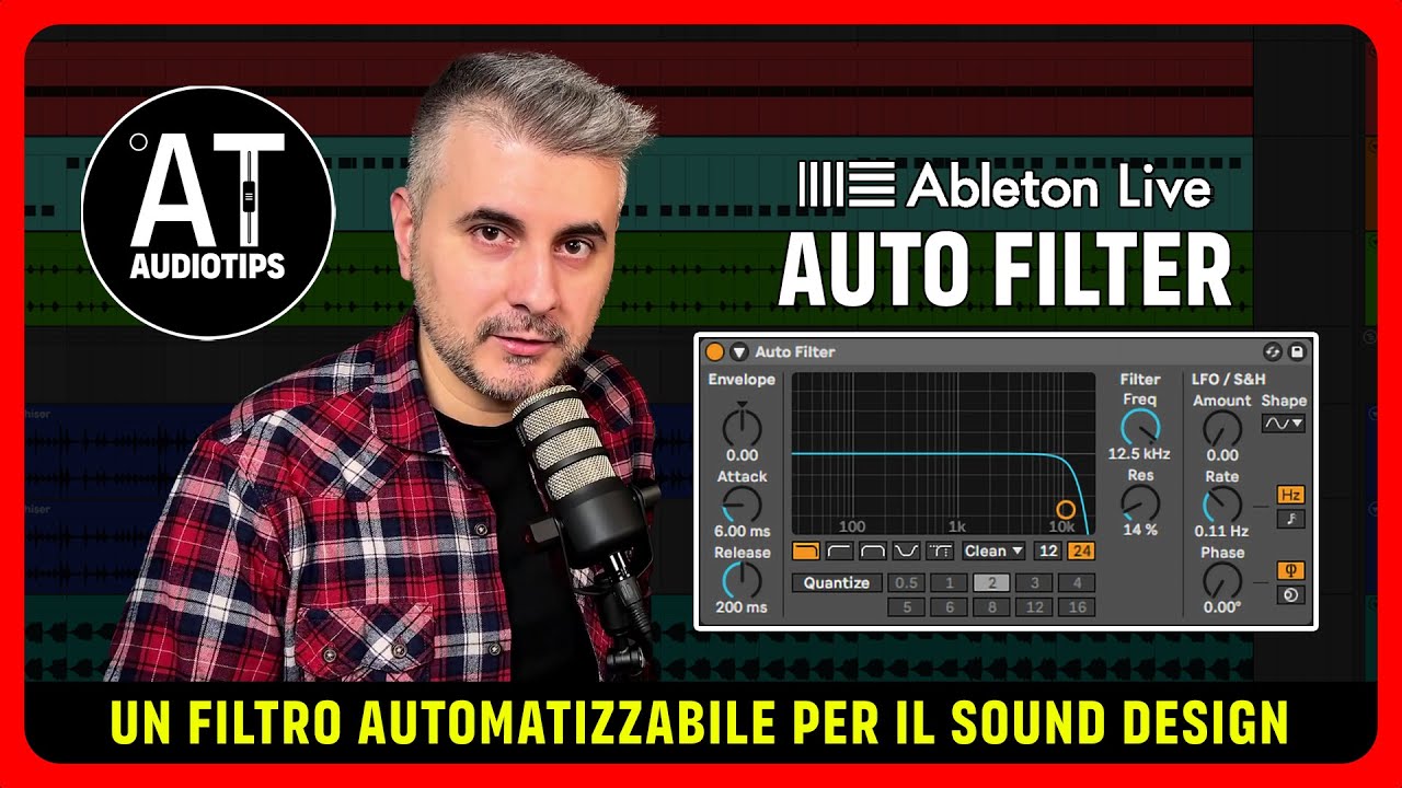 Autofilter - Un filtro automatizzabile su Ableton Live - YouTube