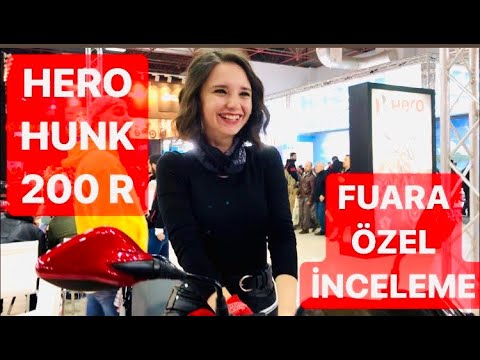 HERO - HUNK 200 R YENİLENEN TASARIMI VE MOTOBIKE ÖZEL İNCELEME