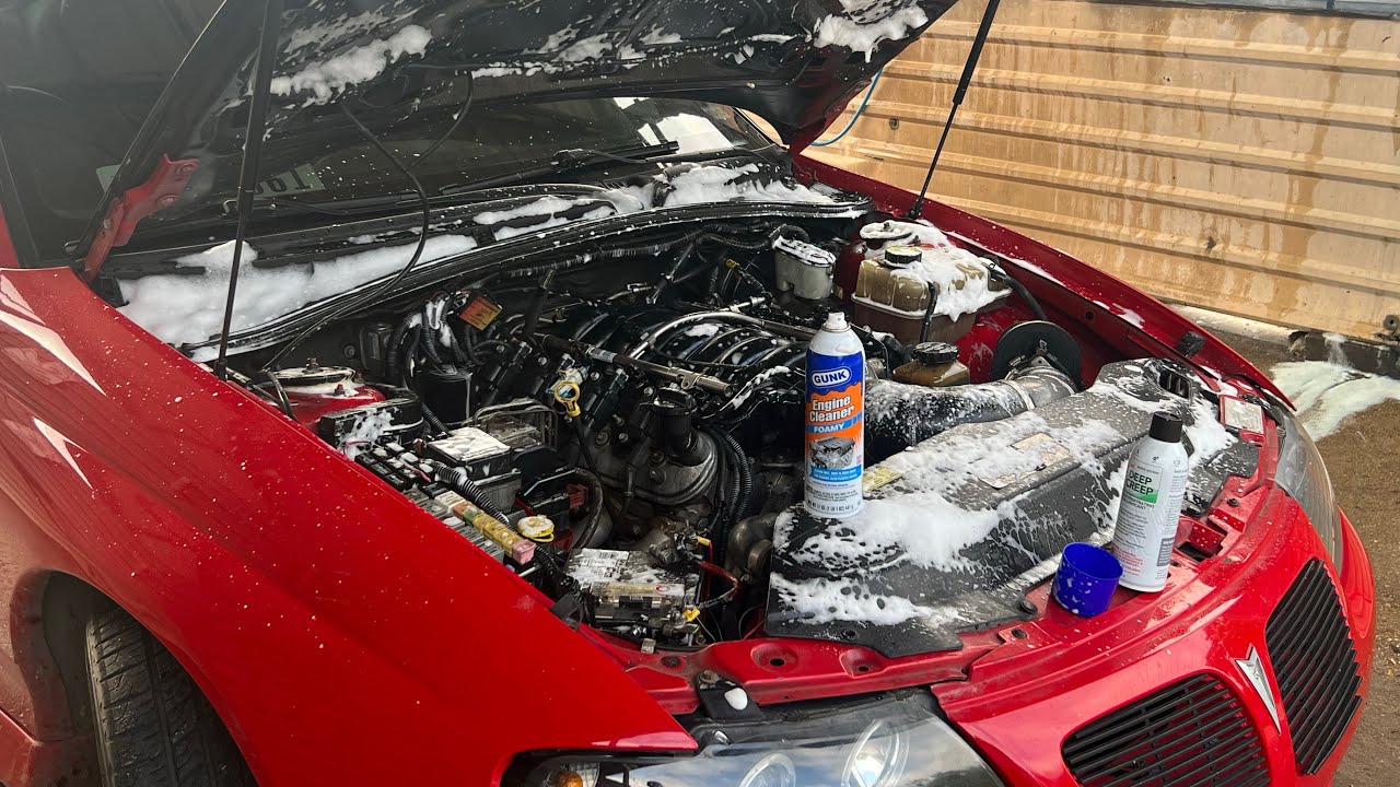 Ls3 Gto Engine Bay Clean 🧼 - YouTube