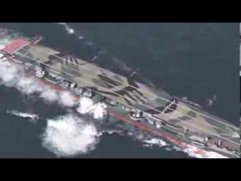 Imperial Japanese Navy's Aircraft Carrier Shoho and Zuiho - YouTube