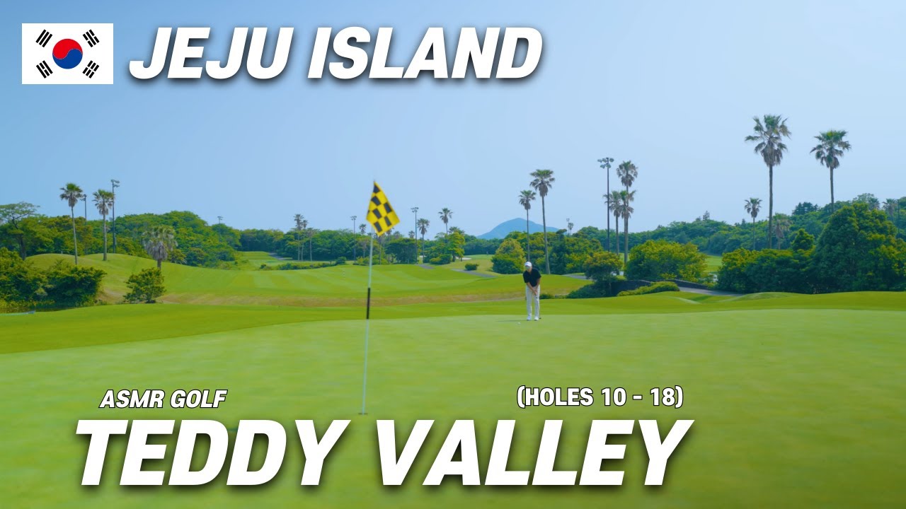 Beautiful Jeju Island and Teddy Valley in Korea | Private Golf Course ...