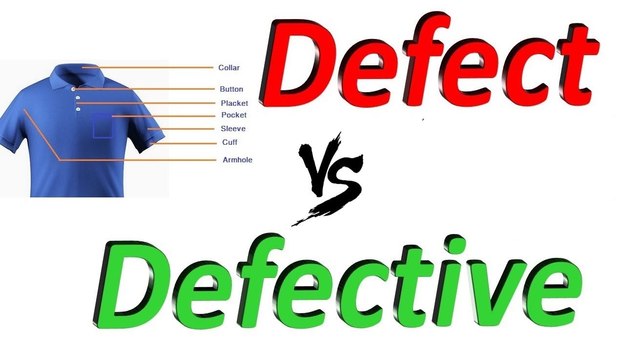 Defect Vs Defective - YouTube