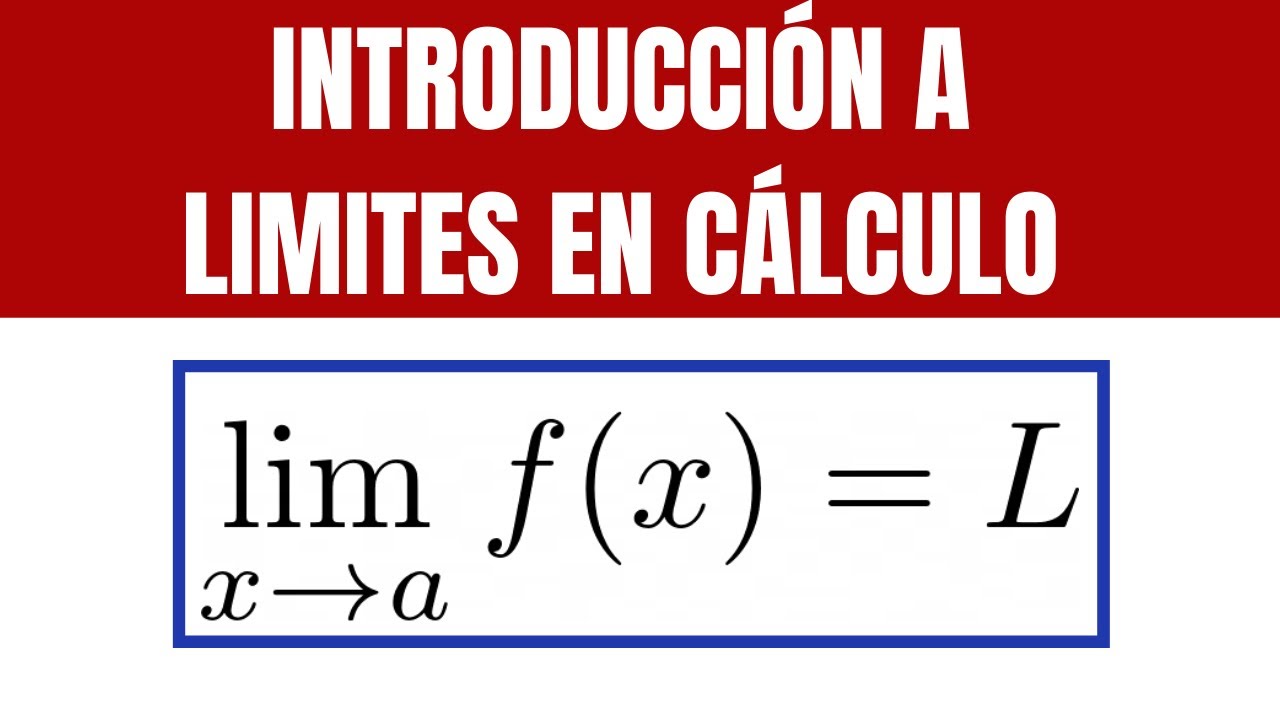 Introducción a Limites en Cálculo - YouTube