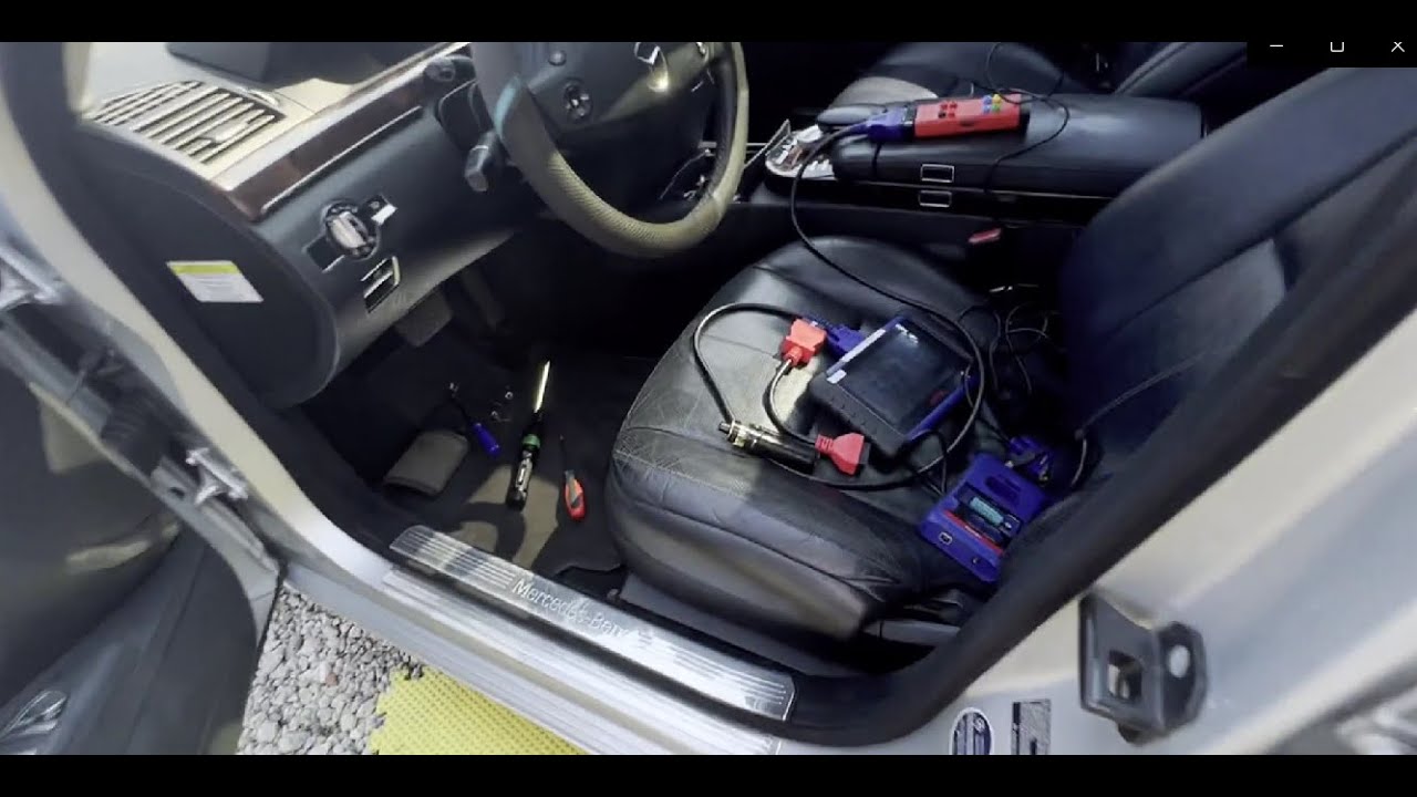 All Keys lost w/ Autel Im508 Xp-400 pro / gbox2 on 2007 Mercedes Benz ...