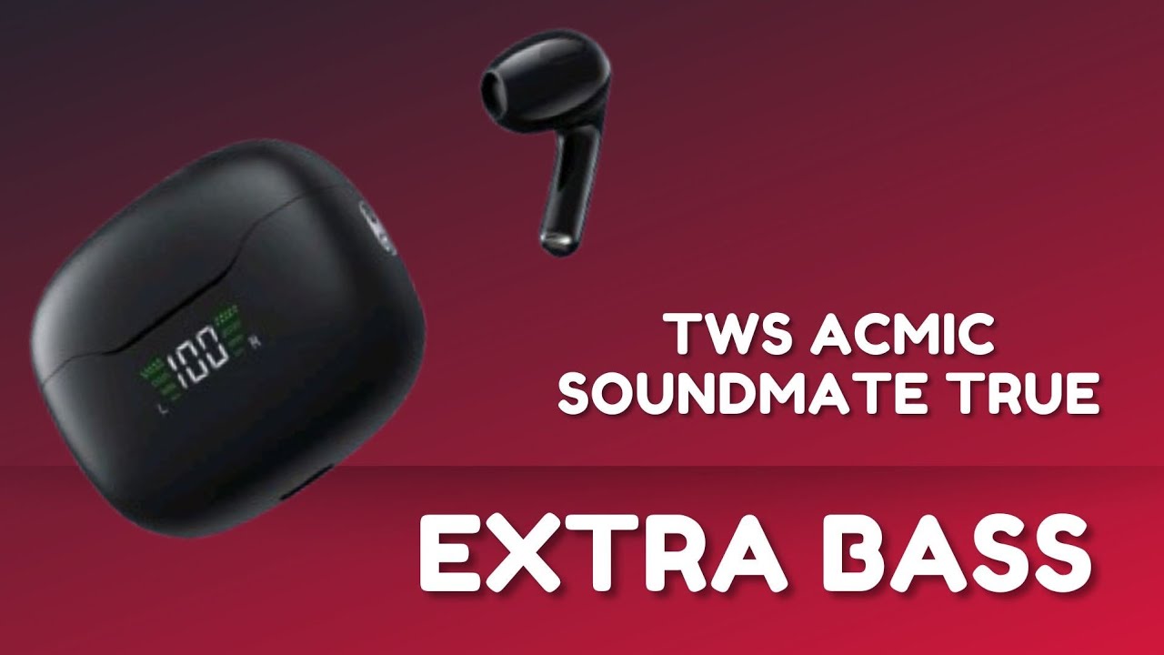 Extra Bass! Review Tws Acmic Soundmate DO1 true mini wireless - YouTube