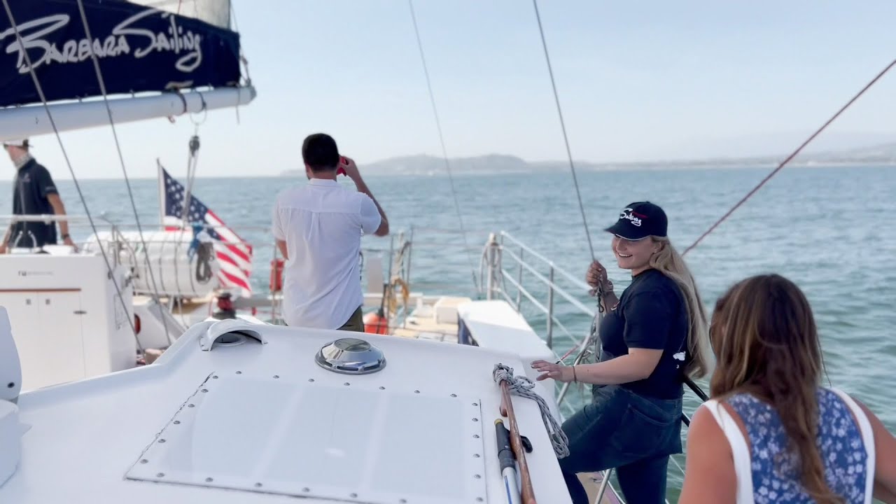 60-SECOND EXCURSION: Yachting with the crew of Santa Barbara Sailing in ...