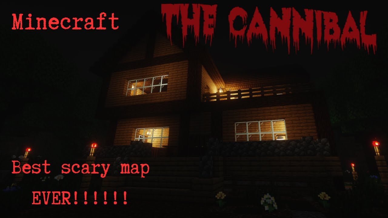Най-страшния мап който съм играл:Minecraft horror map The Cannibal 2 ...