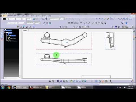 catia v5 drafting |Drafting Workbench| converted to autocad dwg format ...