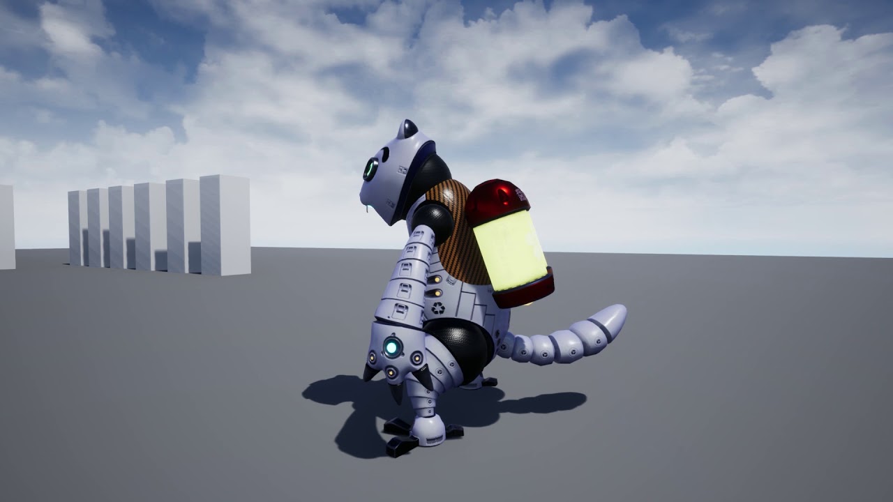 UE4 character "Mech ItachiGuma" PR - YouTube