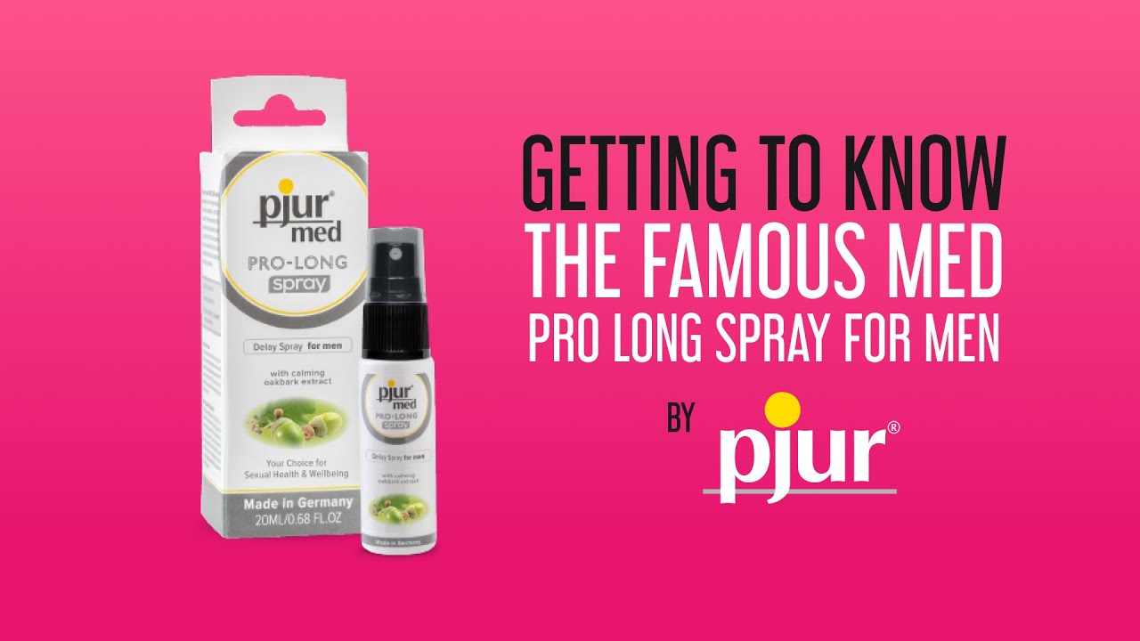 Getting To Know The Famous Med Pro Long Spray For Men by Pjur - YouTube