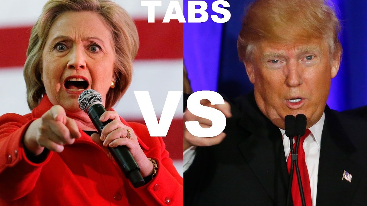 TRUMP VS HILLARY | TABS - YouTube