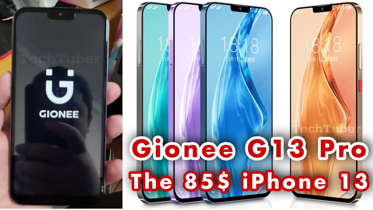 Gionee G13 Pro ( iPhone 13 ?! ) - Live Hands On | 85 US$ iPhone13 ...