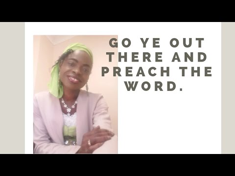 Go ye out there and preach the word. - YouTube