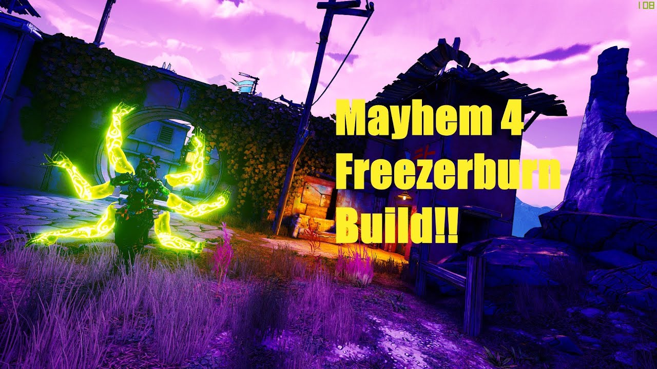 -Borderlands 3- OP Mayhem 4 build- Amara Freezerburn build!! - YouTube