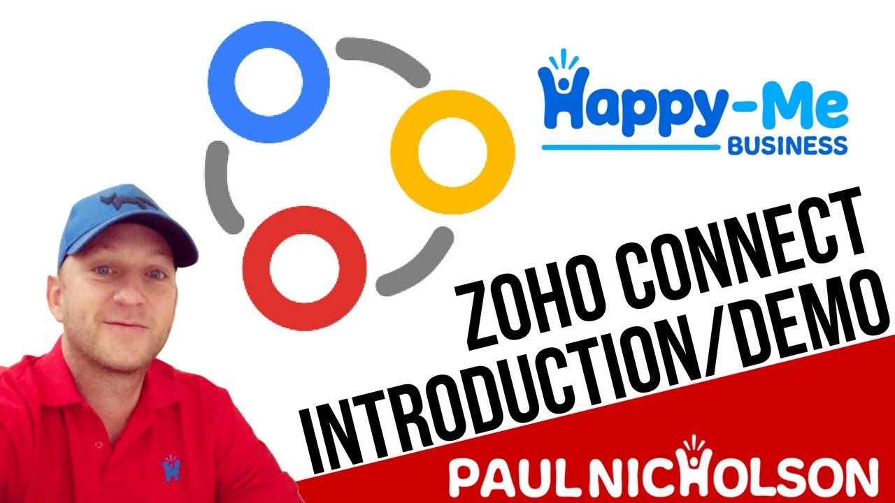 Zoho Connect Introduction Demo - Your Own Private Social Network - YouTube