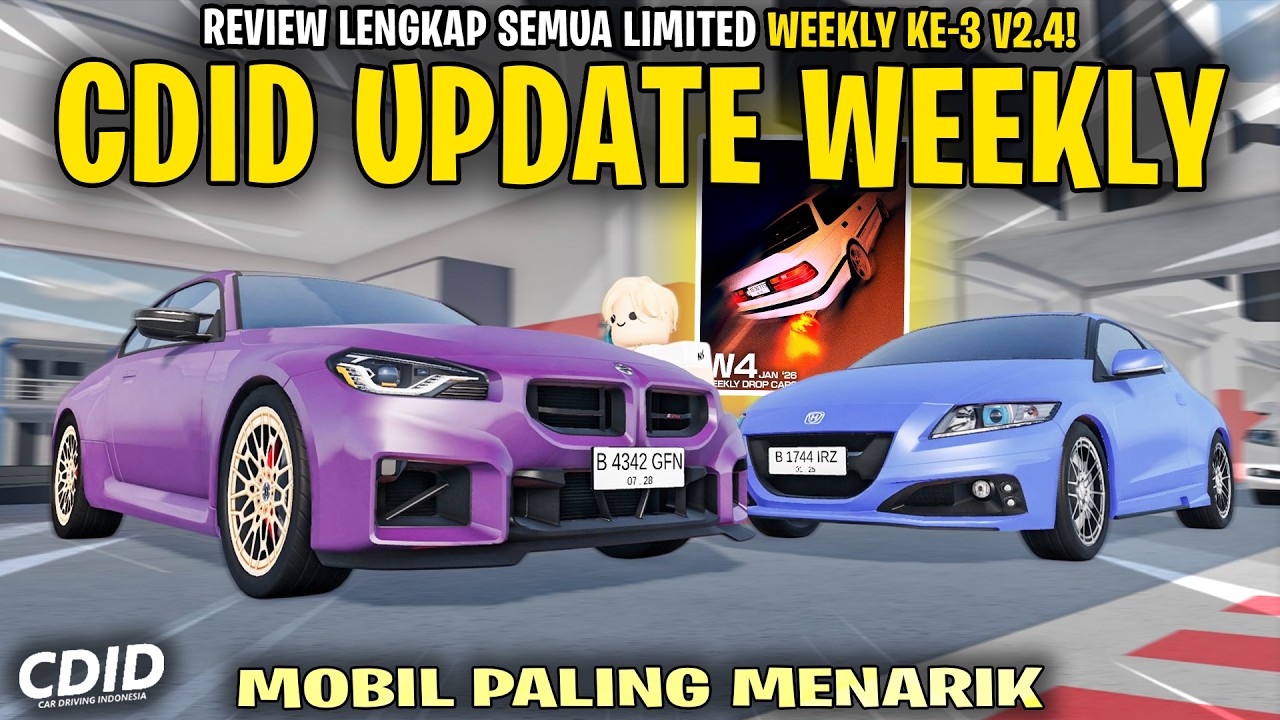 REVIEW LIMITED WEEKLY BARU ke 4 CDID UPDATE V2.4 ! SPEK BALAP TUNED ...