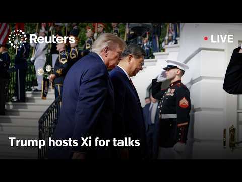 LIVE: Trump welcomes China's Xi to Washington