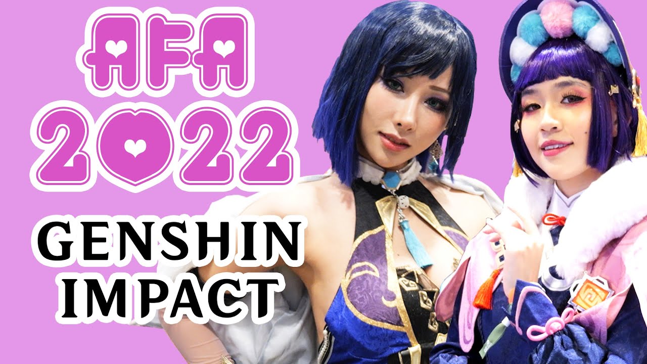Genshin Impact Cosplayers @ AFA 2022! - YouTube