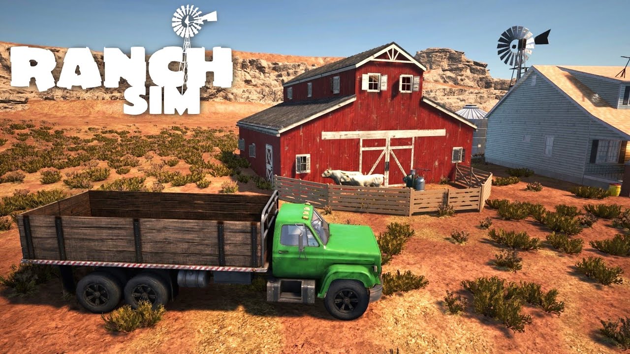 New Truck With Dairy Cows ~ Ranch Simulator DLC - YouTube