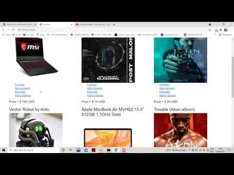 CS50 Web Development Project 2 (Commerce) by Gowtham Kumar Vulluri - YouTube