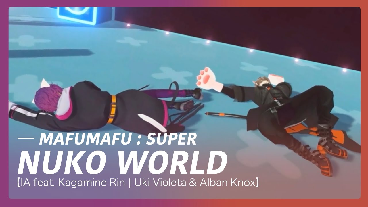 【NOCTYX 3D CONCERT】 まふまふ - Super Nuko World (IA feat. Kagamine Rin) | Uki Violeta & Alban Knox ...