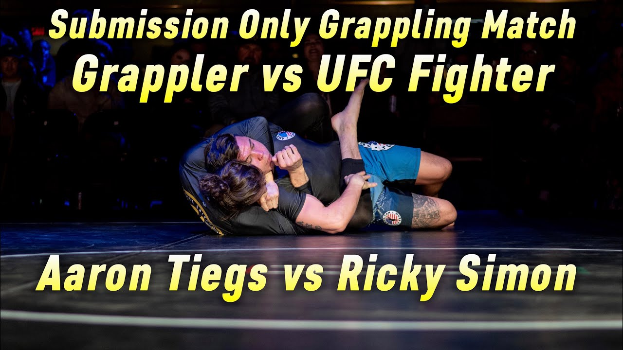 Grappler vs UFC Fighter (Aaron Tiegs vs Ricky Simon) - YouTube