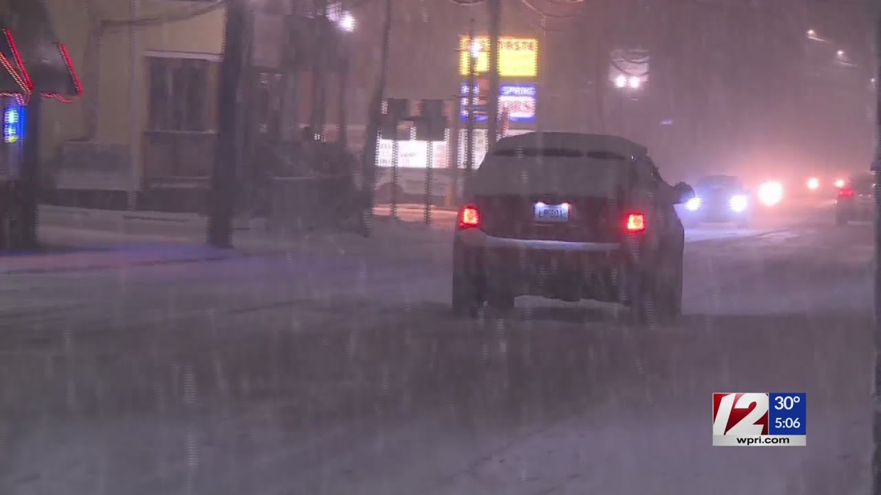 12 News team winter storm coverage - YouTube