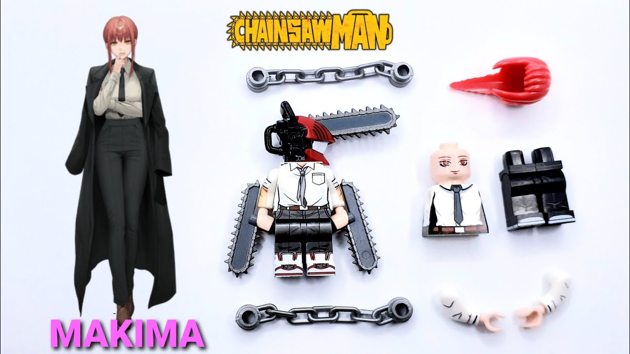 Lego makima controller denji chainsawman - YouTube