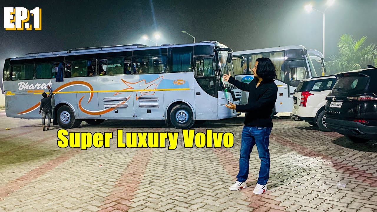 Delhi To Uttarakhand by Bus | EP 01| UTC VOLVO | Kunal Negi - YouTube