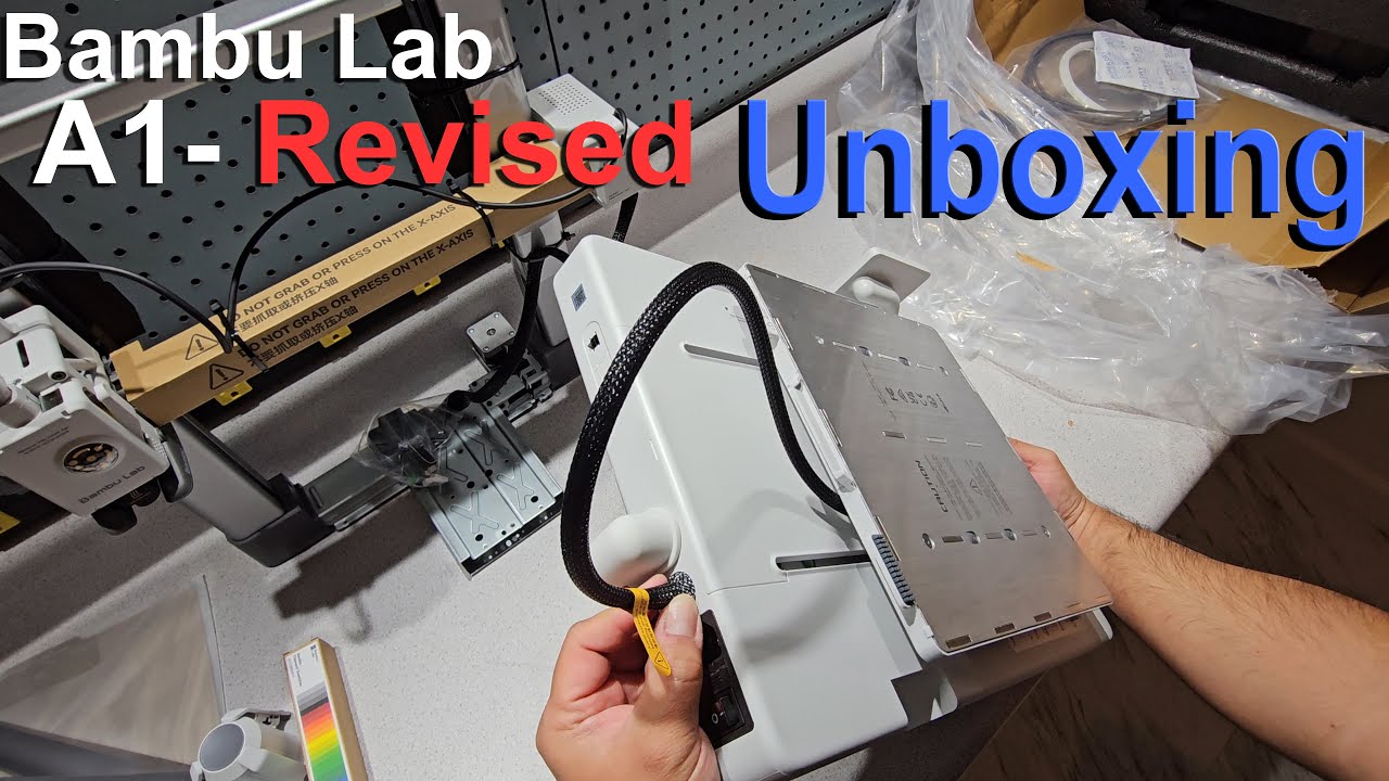 Bambu Lab's revised A1 Unboxing - YouTube